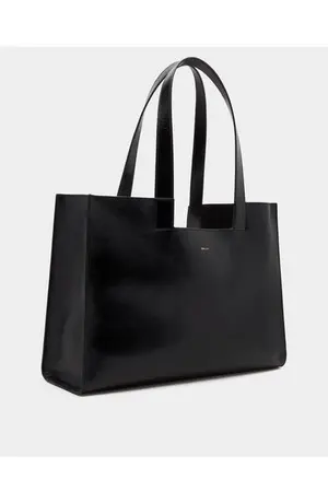 Bally Easy Tote Bag In Plain Leather