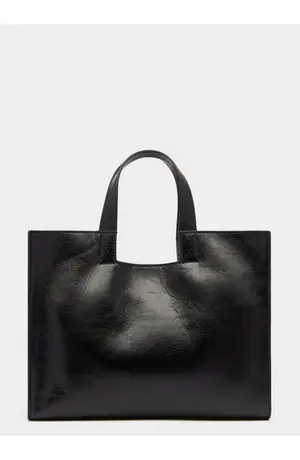 Bally Easy Tote Bag In Bovine Leather - Black