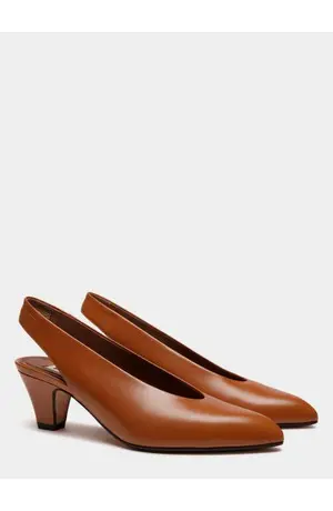 Bally Alva Sling Pump In Leather