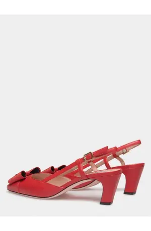 Bally B-bow Slingback Pump In Leather