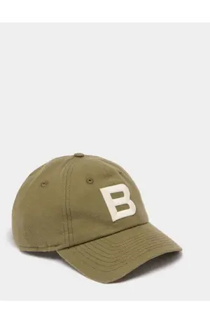 Bally Baseball Hat With Logo In Cotton - Green