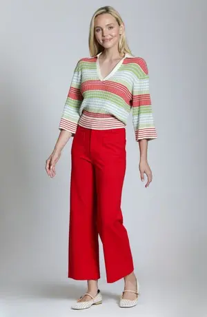 APNY Ribbed Stripe Polo