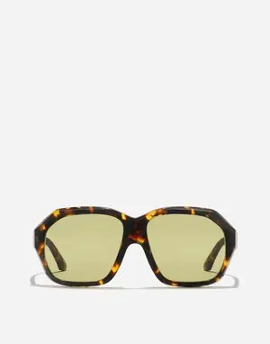 Dolce & Gabbana M's Fashion Showsunglasses - Yellow Havana