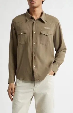Visvim Four Corners Western Shirt - Brown