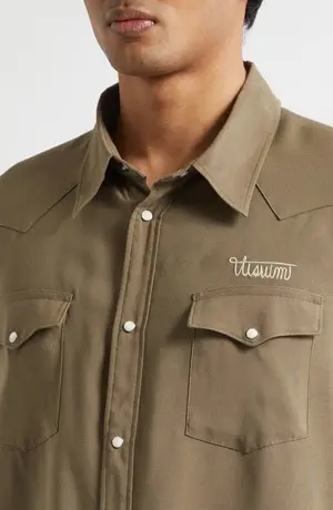 Visvim Four Corners Western Shirt - Brown