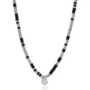 John Hardy Lovestruck™ Heishi Lab Grown Diamond Necklace - Silver