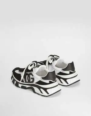 Dolce & Gabbana Dg Country Road Nylon And Leather Sneakers - Multicolor