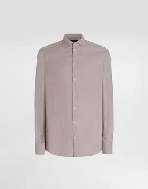 Dolce & Gabbana Striped Cotton Martini Shirt - Multicolor