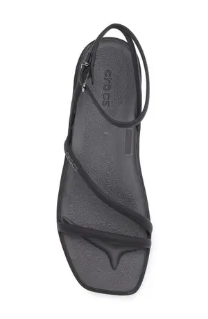 CROCS Miami Ankle Strap Sandal - Black