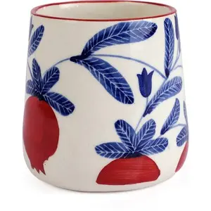 CASA AMAROSA Floral Mug - Red