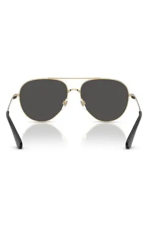 Burberry 59mm Pilot Sunglasses