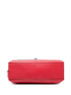 Gucci Leather Bamboo Daily Satchel - Red