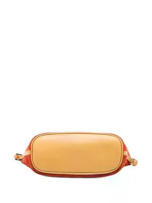 Gucci Suede Boat Shoulder Bag - Orange