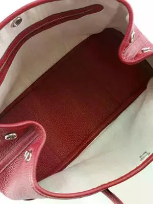 Hermès 2015 Epsom Garden Party Tpm Tote Bag - Red