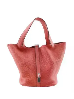 Hermès 2019 Picotin Lock 22 Handbag - Red