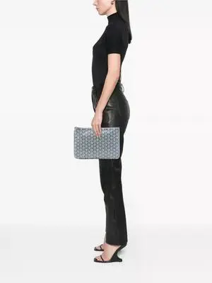 Goyard 2015 Goyardine Senat Mm Clutch Bag - Grey