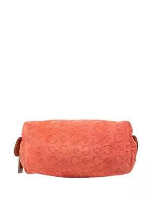 Celine Macadam Suede Pouch