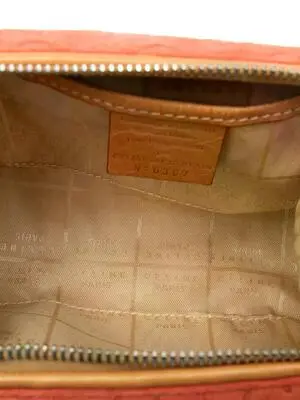 Celine Macadam Suede Pouch