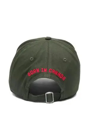 Dsquared2 Cap With Front Patch - Green