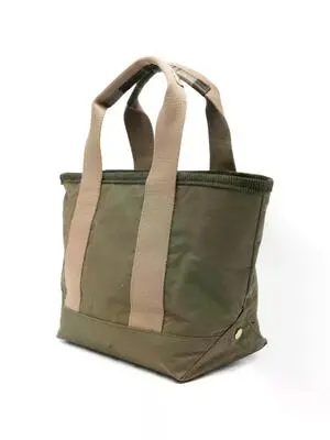 Barbour Tartan-detail Tote Bag - Green