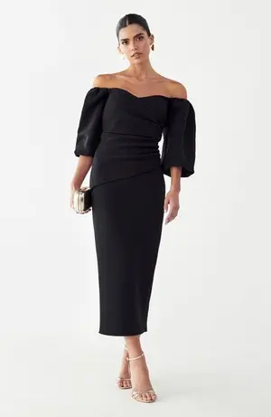 BWLDR BWLDR JESSAMY DRESS Black