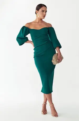 BWLDR BWLDR JESSAMY DRESS Emerald
