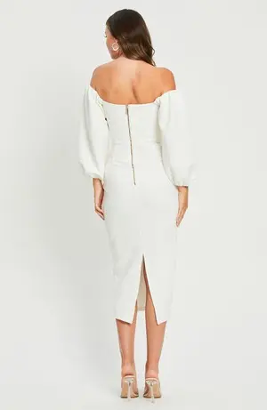 BWLDR Jessamy Dress - White
