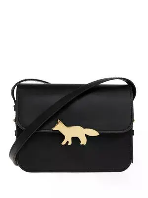Maison Kitsuné Edie Leather Crossbody Bag