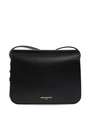 Maison Kitsuné Edie Leather Crossbody Bag