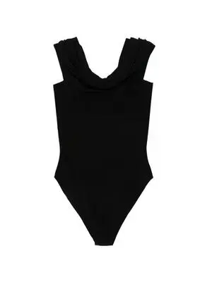 Norma Kamali Draped Bodysuit