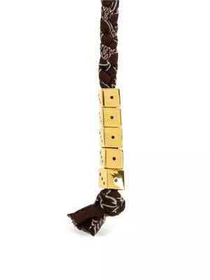 Amiri Dice Beaded Keyring