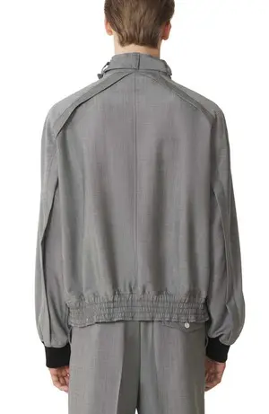 LANVIN Mohair Wool Jacket - Gray