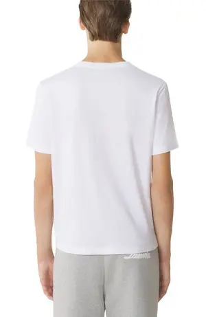 LANVIN White Ribbon T-shirt