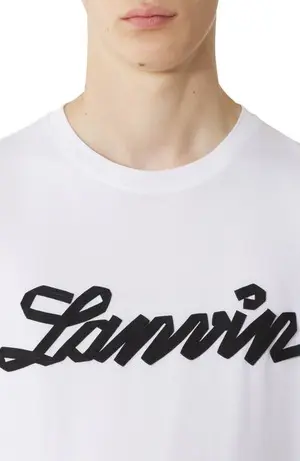 LANVIN White Ribbon T-shirt