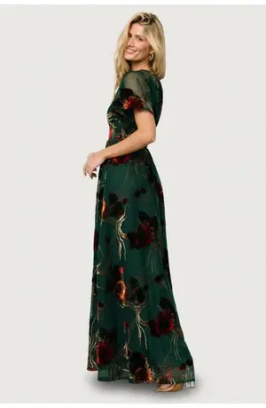 BALTIC BØRN Valen Maxi Dress - Jade Multi