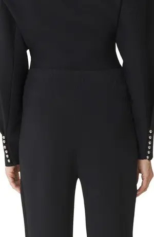 LANVIN Viscose Leggings - Black