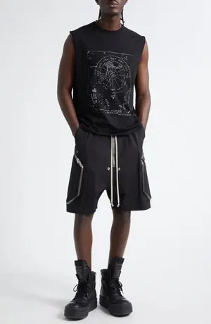 Rick Owens Brad Graphic Muscle Tank
