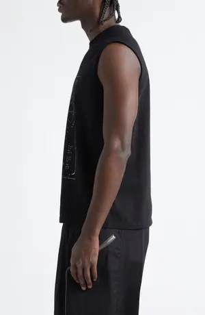 Rick Owens Brad Graphic Muscle Tank