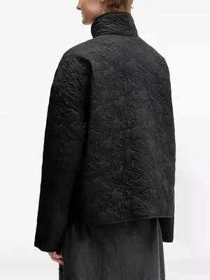 Karl Lagerfeld Quilted High Neck Jacket