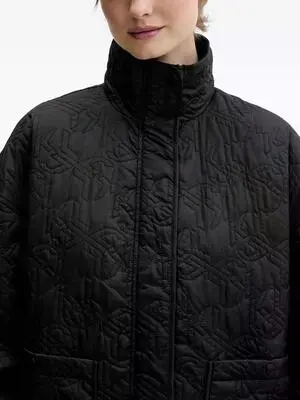 Karl Lagerfeld Quilted High Neck Jacket