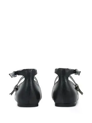 Karl Lagerfeld Konnie Strappy Ballet Flats