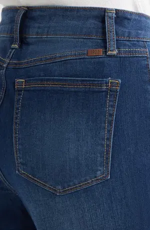 1822 Denim Release Hem High Waist Wide Leg Jeans