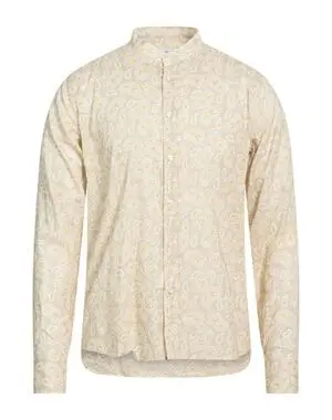 MANUEL RITZ Shirt Sand Size Cotton - Beige