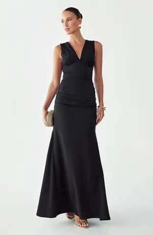 BWLDR Allen Maxi Dress - Black