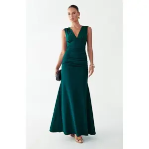 BWLDR Allen Maxi Dress - Teal