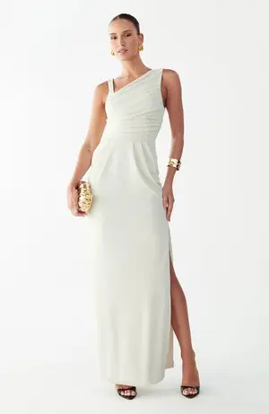 BWLDR Celina Maxi Dress - Off White