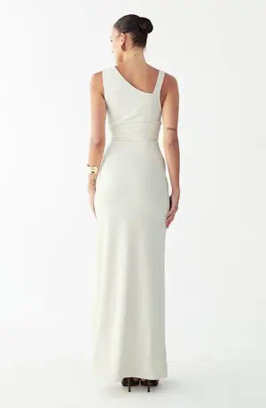 BWLDR Celina Maxi Dress - Off White