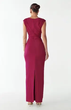 BWLDR Tima Maxi Dress - Berry