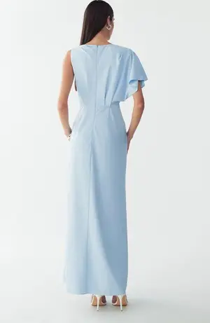 BWLDR Tammi Maxi Dress - Pale Blue