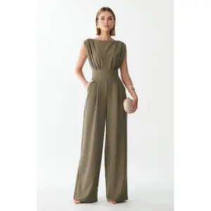BWLDR Stella Jumpsuit Olive